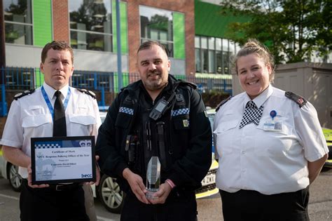 Cheshire Officer Wins National Response Officer Of The Year Award