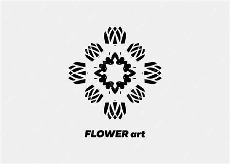 Premium Vector Illustration Of Symetric Flower Background