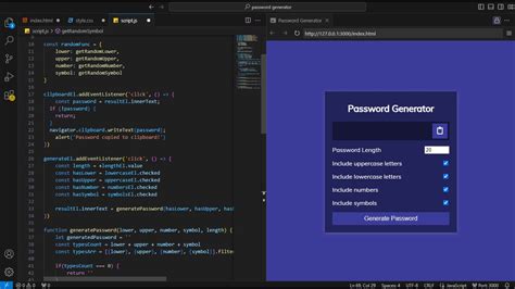How To Create A Random Password Generator Using Html Css And