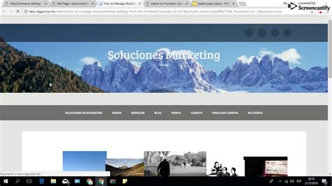 How To Manage Woocommerce Settings From The Frontend In Wordpress Youtube