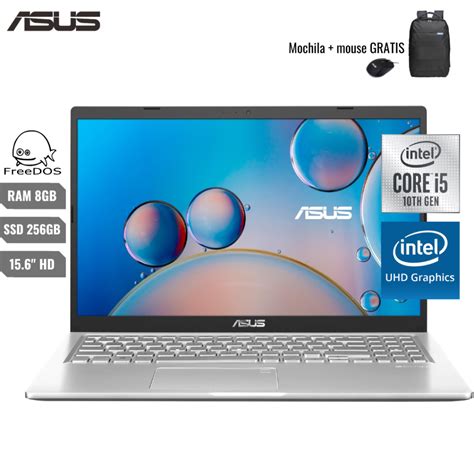 Laptop Asus X515j Intel Core I5 1035g1 (10m) Ram 8gb Ssd 256gb Wi-fi 5 ...