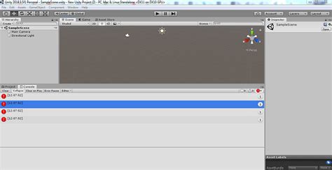 Unity Start And I Get Error About The Time Getting Started Unity Discussions