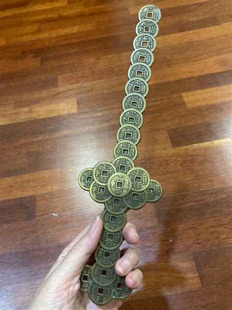 Chinese Sword Coin Vintage Collection Home Decor Hobbies And Toys
