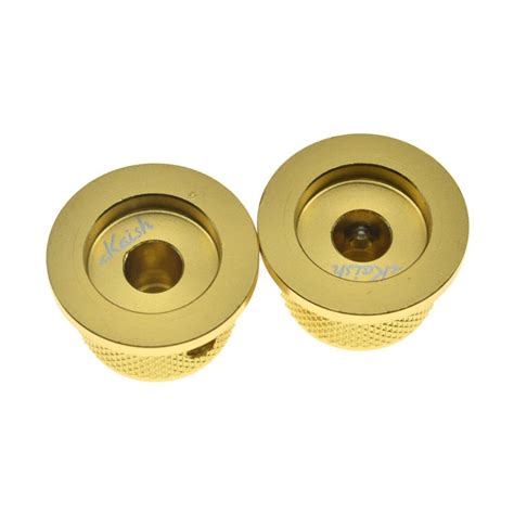 4 Pack Set Screw Style Aluminium Potentiometer Knobs 14 Universal Top Hat Knobs