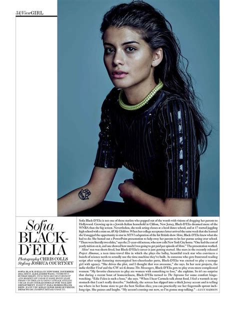 Viewgirl Sofia Black Delia Interview Magazine