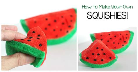 DIY Watermelon Squishy Toy Buggy And Buddy