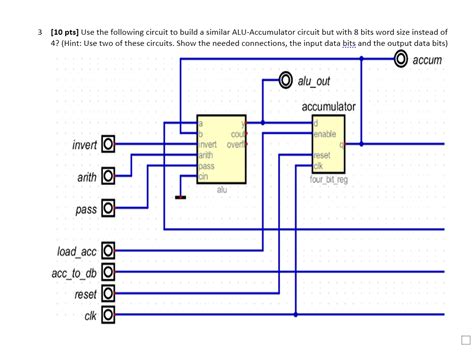 Solved Pts Use The Following Circuit To Build A Chegg