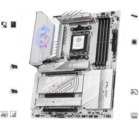 MPG X E EDGE TI WIFI Gaming MotherboardsBest Motherboard For AI PCMSI