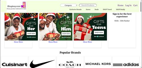 Github Abhishekraskar Shopnow Com Clone Shopkey Com Is A Responsive And User Friendly E