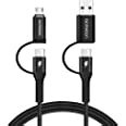 Aceyoon Multi Charger Cable In Pd Qc Charger Cable Usb Usb C Micro Usb Fast Charge