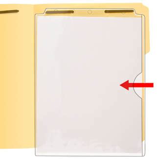 Pockets For Fastener File Folders StoreSMART Filing Organizing And Display For Office