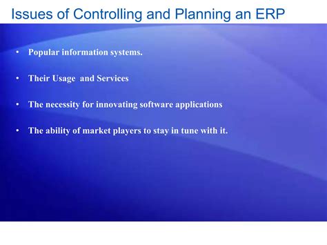 Erp Presentations Pptx