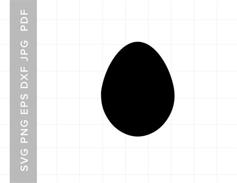 Egg Svg Chicken Egg Svg Egg Silhouette Egg Instant Download Etsy Canada