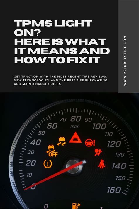 Tpms Light On Here Is What It Means And How To Fix It Artofit