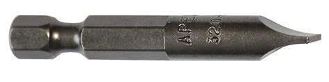 APEX 5F 6R Fastening Tool Tip Size 1 15 16 In Overall Bit Lg Power Bit 22PG06 320 20X 5PK