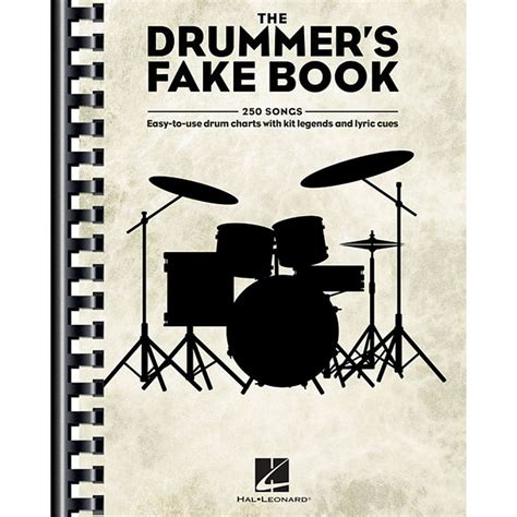 The Drummers Fake Book Easy To Use Drum Charts With Kit Legends And