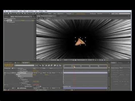 How to create Speed Lines with AfterEffects AEでの集中線の書き方 After effect tutorial Motion design