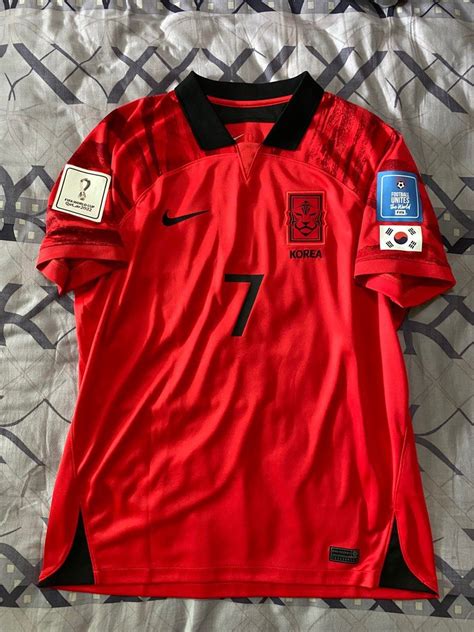 South Korea Nike 2022 Home Jersey Mens Fashion Activewear On Carousell