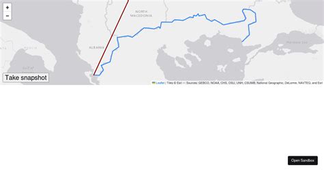 leaflet simple map screenshoter examples codesandbox