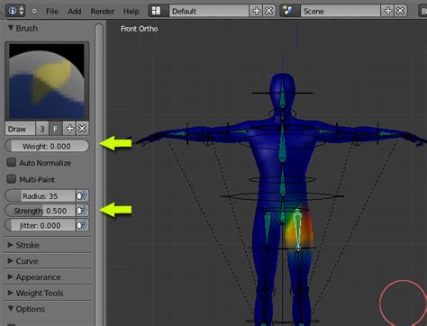 create an animation walk cycle in blender using riy