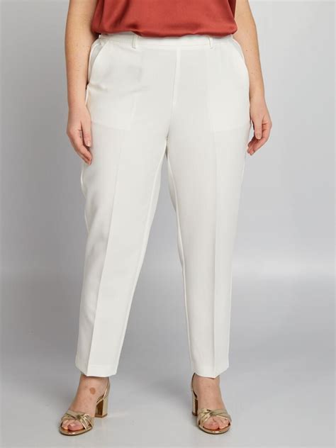 Skinny Broek Wit Kiabi