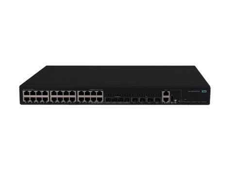Commutateur Hpe Networking Comware 24p 10m 100m 1g Poe 4p Sfp 1g Combo 4p Sfp 1g 10g 5150ei