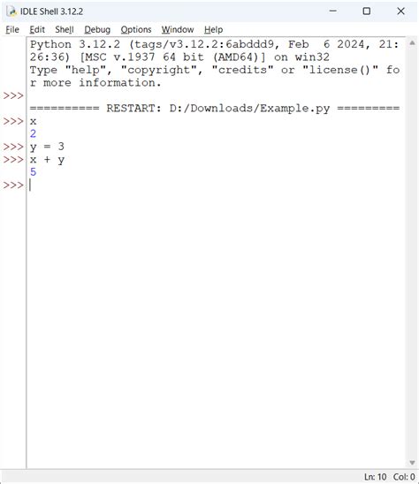idle cs1010s programming methodology