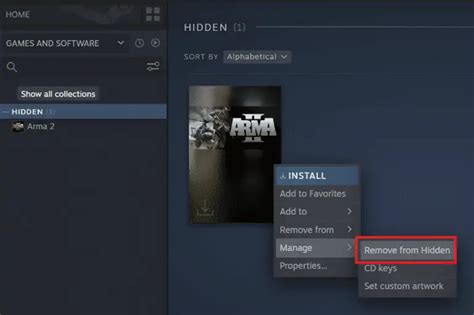 How To Hide Unhide Or Remove A Game From Your Steam Library What In Tech