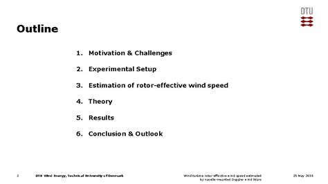 Wind Turbine Rotoreffective Wind Speed Estimated By Nacellemounted