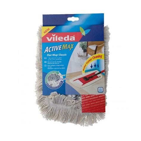 Vileda Active Max Flat Mop Classic Refill Online At Best Price Lulu Uae