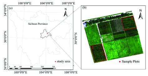 a location of the field experimental site b the spatial