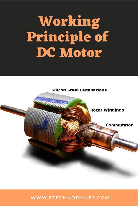 Working Principle Of DC Motor Power Engineering Electric Motor Electronic Schematics
