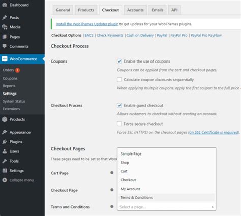 WooCommerce Terms Conditions Page Setup Guide Tips