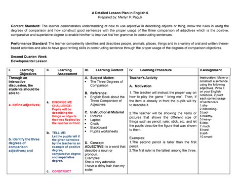 lesson plan content examples at david elizondo blog