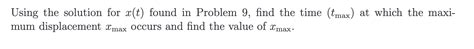 Solved Use The Laplace Transform Inverse Laplace Transform Chegg