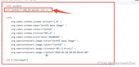编写自己的tomcat docker镜像 制作tomcat docker镜像 csdn博客