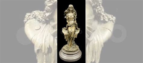 Статуэтка бронза 33 см Богиня Флора Европа купить в Москве Хобби и отдых Авито