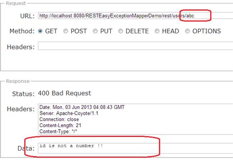 Exception Handling With Resteasy Exceptionmapper