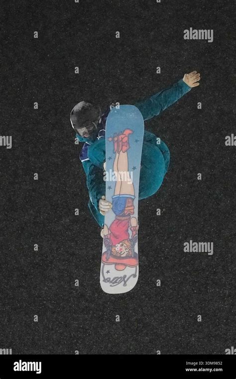 Finlands Eveliina Taka Practices During A Snowboard Big Air Training Session At The 2026 Winter