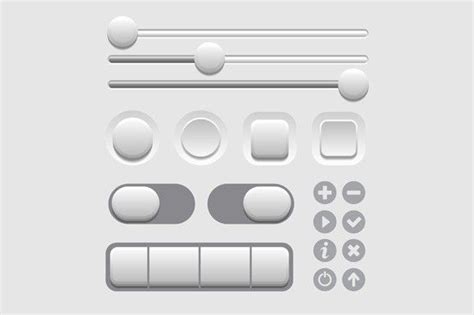 User Interface Elements Set