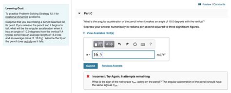 solved a review constants learning goal part c to