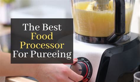 The Best Food Processor For Pureeing Top 5 Best Rated Food Processors For Making Delicious