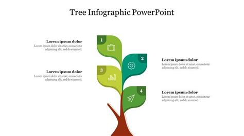Editable Tree Infographic PowerPoint Presentation Slide Infographic Powerpoint Powerpoint