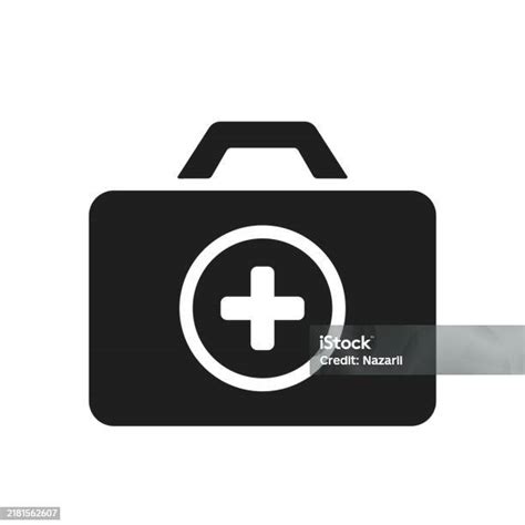 의료 사례 아이콘입니다 격리 된 벡터 응급 처치 키트 기호입니다 의료 디자인 요소 십자형에 대한 스톡 벡터 아트 및 기타 이미지 십자형 서류 가방 아이콘 Istock