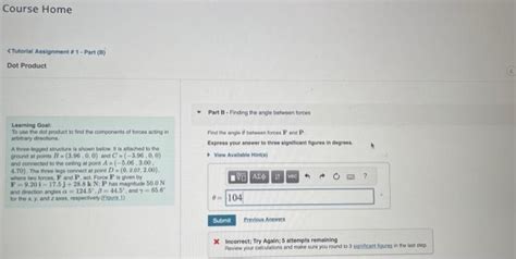 Solved Ctutorial Assignment 1 1 Part B Dot Product Leaming