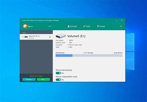 How To Mount Ext4 In Windows 1011 Losst