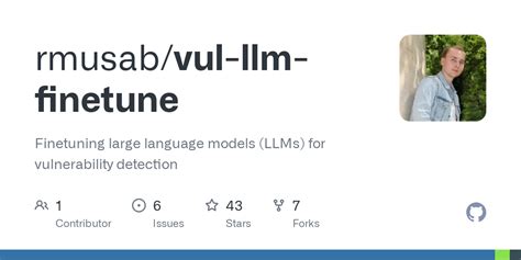 github rmusab vul llm finetune finetuning large language models