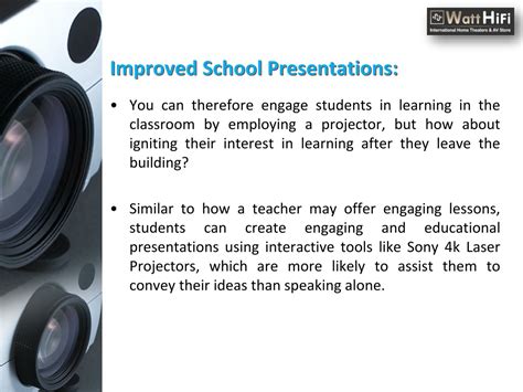 Ppt 3 Most Alluring Reasons For Using Classroom Projectors Watthi Fi Powerpoint Presentation