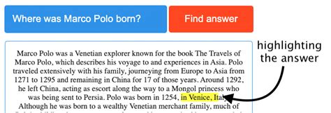 Using The Tensorflowjs Bert Question And Answer Model With Vanilla Javascript