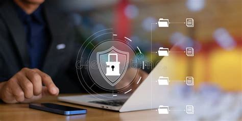 Personal Data Protection Cyber â€‹â€‹security Enterprise Data Protection Encryption Stock